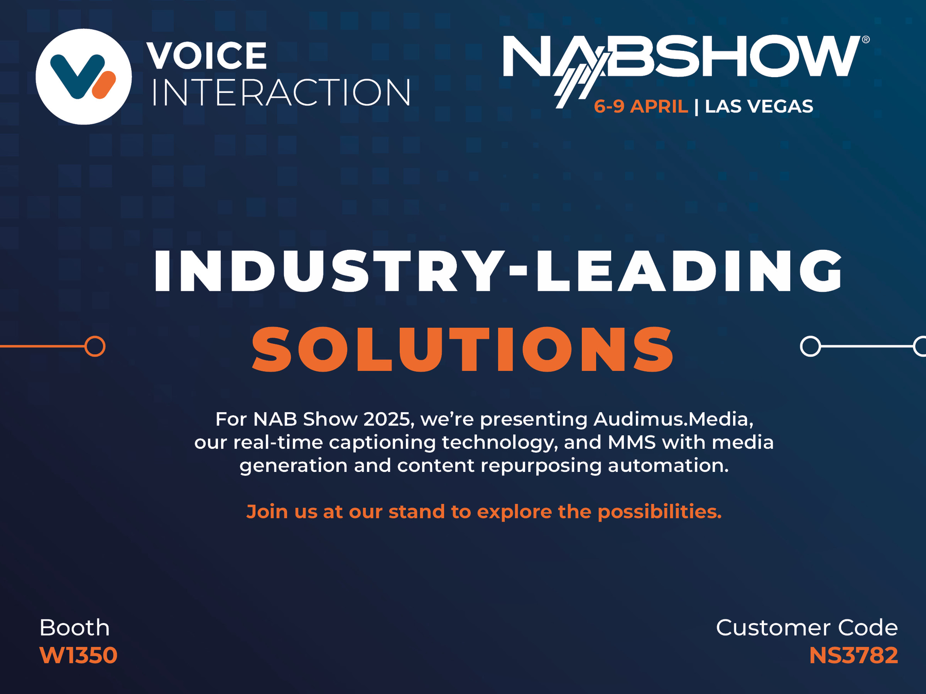 2025 NAB Show | VoiceInteraction